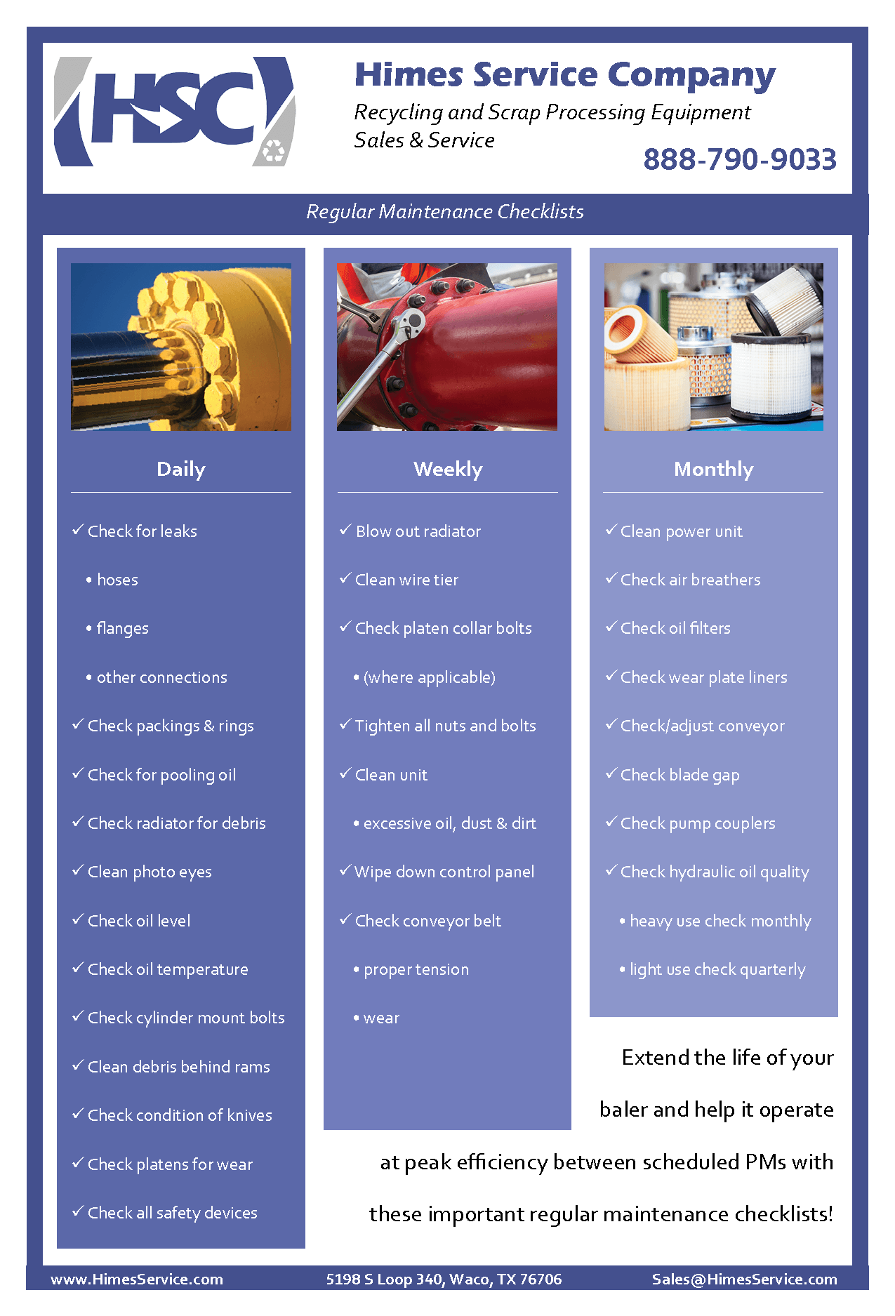 HSC - Services We Provide